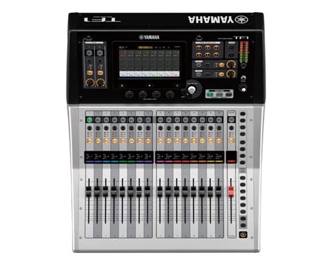 Mezcladora Digital Yamaha TF1 Color Negro Combinado Con Plata De 16