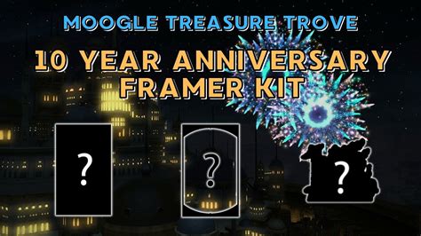 10 Year Anniversary Framer Kit Showcase FFXIV Moogle Treasure Trove
