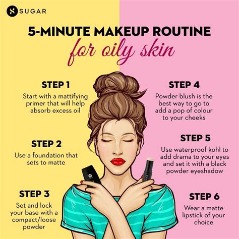 5 Minute Makeup Routine For Oily Skin Artofit