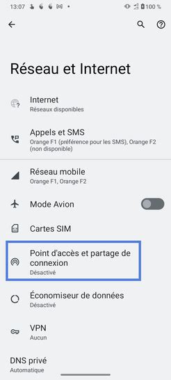 Comment Activer Ou D Sactiver Le Partage De Connexion Via Wi Fi Sur