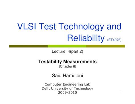 pdf vlsi test technology and reliabillity module 4 logic and fault simulation pdfslide