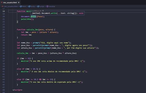 Resolu O Imc Usu Rio Javascript E Html Desenvolva Um Jogo E