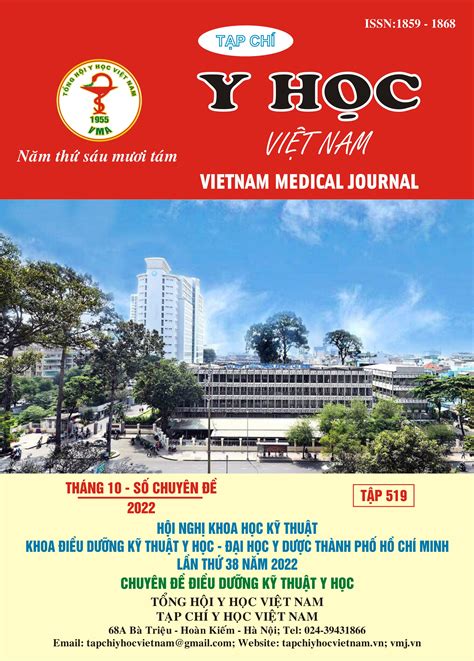 Thông tin về tạp chí y học thành phố hồ chí minh ẩm thực và hoạt động