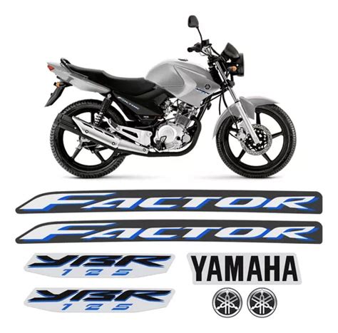Sticker Yamaha Sportinox Factor Ybr N A Kit Adhesivos Moto Plata