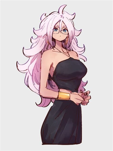Android And Majin Android Dragon Ball And More Drawn By
