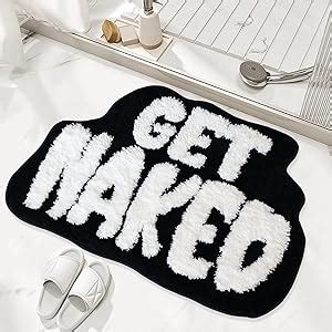 Amazon Get Naked Bath Mat Cute Bathroom Rug For Bathroom Mat