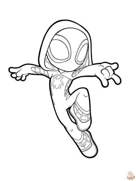 Spidey And His Amazing Friends Coloring Pages