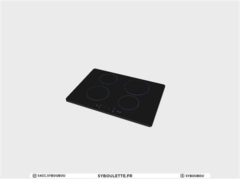 Syboubou S Millennial Induction Stove Sims Cc Furniture Sims