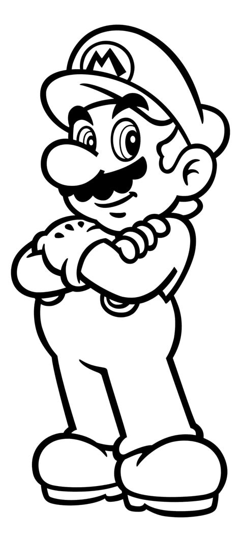 Dibujos Mario Bros Para Colorear 100 Imágenes Se Imprimen Gratis E7F