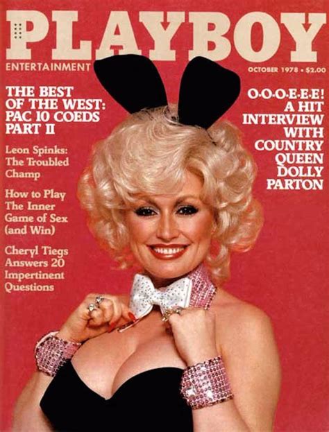 In 1978 Dolly Parton Becomes The First Country Singer To Pose For