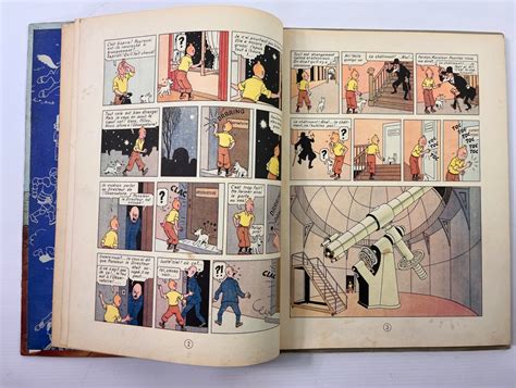 Hergé Les Aventures de Tintin L étoile mystérieuse A18 1942