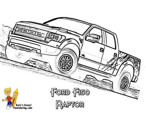 Ford F Coloring Pages