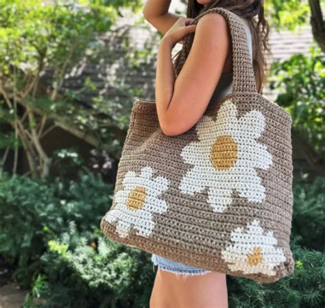 Bolso Margarita Tapestry Patrón en Crochet Gratis