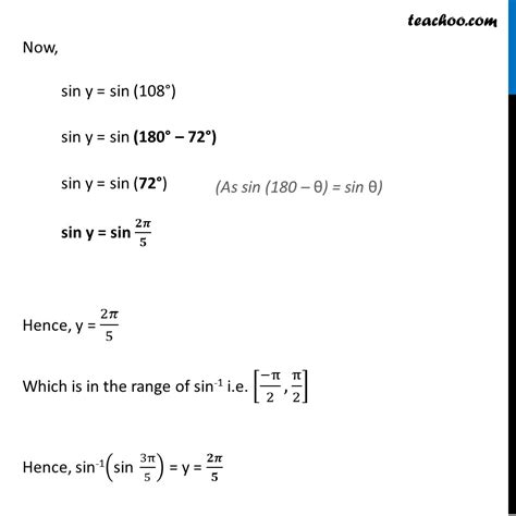 example 9 chapter 2 inverse trigonometry find sin 1 sin