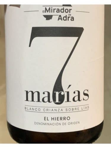 Bodega El Mirador de Adra 7 Marías Vivino Sverige