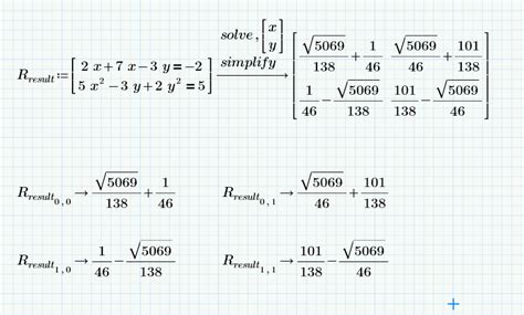 solved solving a system of 5 equations with 7 variables ptc community