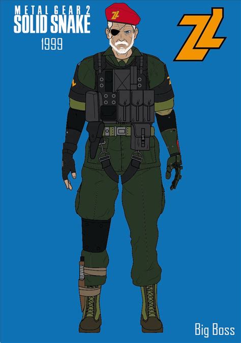 Big Boss Metal Gear Solid Snake Metal Gear Solid Metal Gear