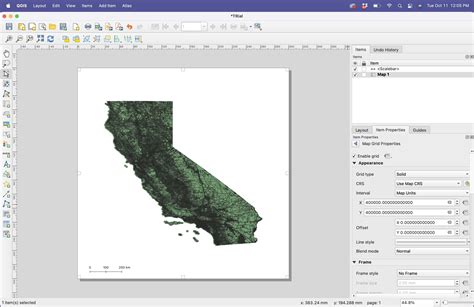 Qgis Map Layout Grid