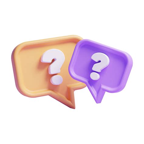 3d Question Mark Icon Png