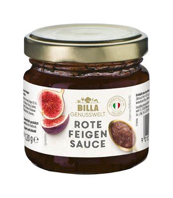 BILLA Genusswelt Rote Feigensauce Mit Senfgeschmack BILLA Online Shop