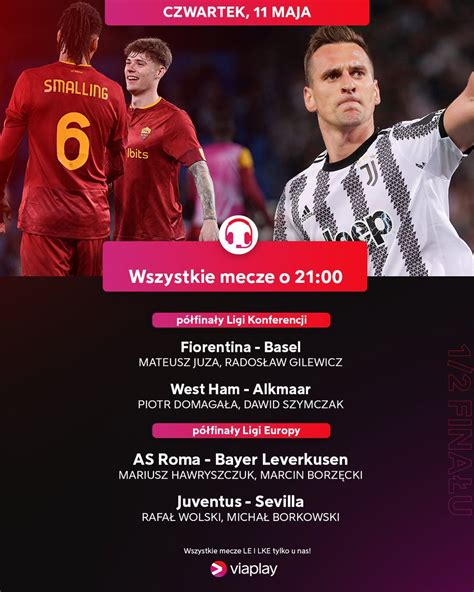 Viaplay Sport Polska on Twitter Półfinały Ligi Europy i Ligi