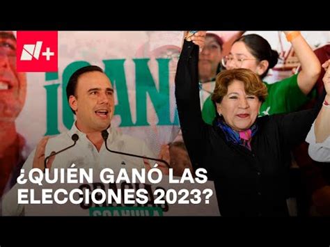 Resultados de las Elecciones 2023 quiénes ganaron en Edomex y