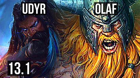 Udyr Vs Olaf Jng Games Legendary M Mastery Euw