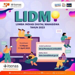 Lomba Inovasi Digital Mahasiswa LIDM 2023 Kemahasiswaan