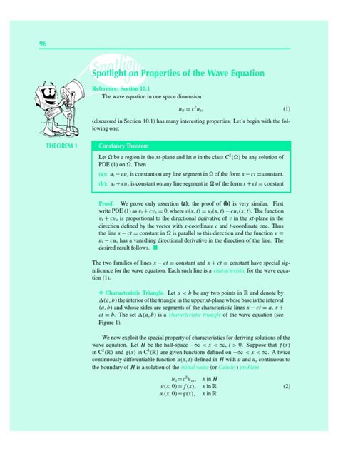 spotlight propertieswaveequations pdf wave equation waves