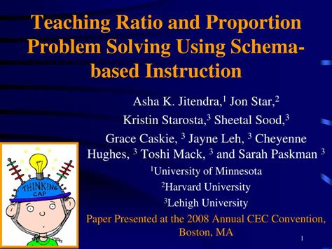 ppt teaching ratio and proportion problem solving using schema based instruction powerpoint