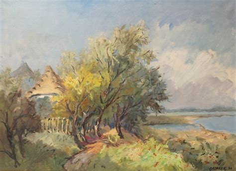 Stanisław Jan Łazorek Chata nad wodą 1990 r