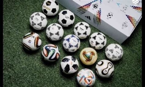 Adidas relança coleção de mini bolas das Copas do Mundo