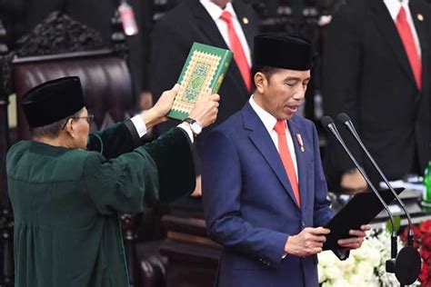 Ini Isi Pidato Lengkap Jokowi Pascadilantik Jadi Presiden