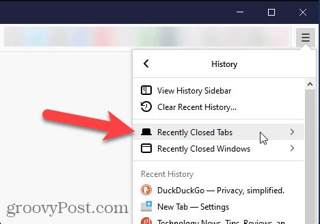 How To Open Recently Closed Tabs In Chrome Firefox Edge And Safari