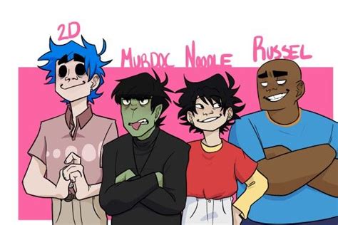 Pin De Nbb Em Gorillaz Gorillaz Ideias De Cosplay Cantores
