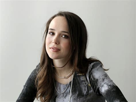 Face Actress Ellen Page Brown Eyes Celebrity Brown Hair Woman Girl Wallpaper
