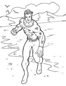45 Desenhos Do Aquaman Para Imprimir E Colorir Pintar