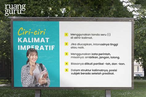 Contoh Kalimat Imperatif Beserta Pengertian Ciri Ciri Jenisnya