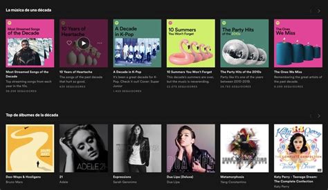 Spotify cómo ver los artistas y canciones más escuchados de 2019 y la