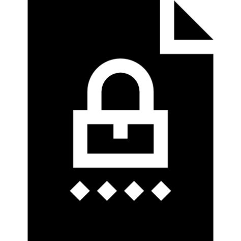 File Basic Straight Filled Icon