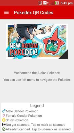 Alola pokedex with QR code Pokémon Amino