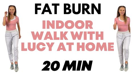 20 Minute Fat Burning Indoor Walking Workout Walk At Home YouTube