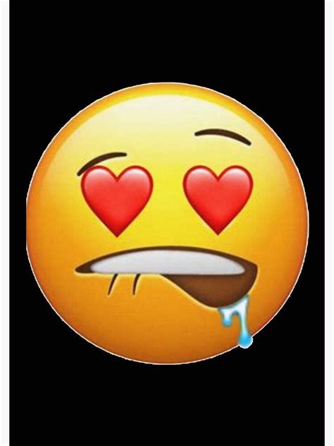 Biting Lips Emoji Sheesh In Love Meme Spiral Notebook For Sale By