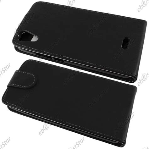 Housse clapet Wiko Rainbow JAM 4G Noir Film Cdiscount Téléphonie