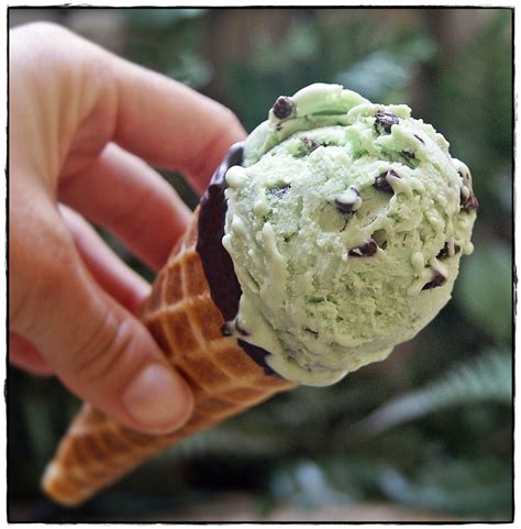 Helado De Menta Chocolate Food Desserts