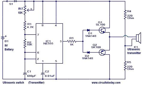 Ultrasonic Sensor Circuit Diagram Iot Wiring Diagram