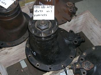 Demag Kessler Demag Ac End Differential Small Axle X