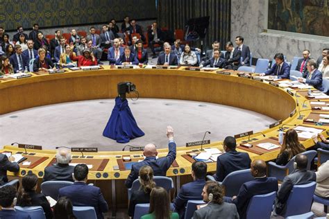 El Consejo de Seguridad de la ONU aprueba resolución para Gaza