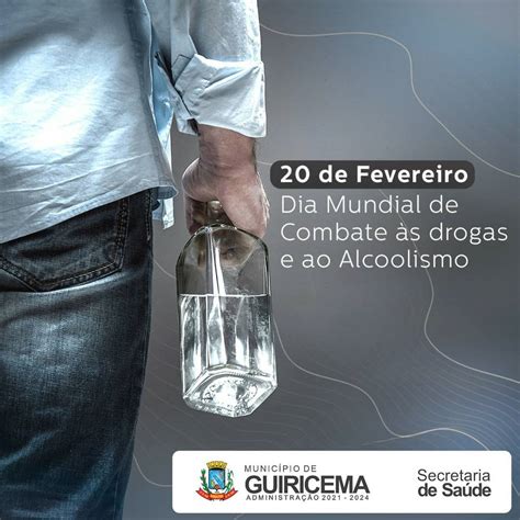 De Fevereiro Dia Nacional De Combate S Drogas E Ao Alcoolismo