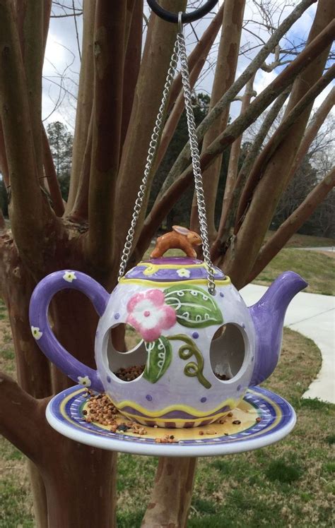44 Cute Teapot Birdhouse Ideas To Improve Your Outdoor Decor
